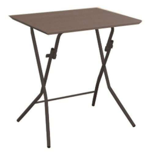 商品詳細スタンドタッチテーブル　幅60cm コンパクトな天板幅60cmタイプ サイズ：W635×D495×H700 折りたたみ時：W635×D175×H845 素材：天板：天然木　フレーム　スチールパイプ 重量：6.7Kg その他：完成品　...