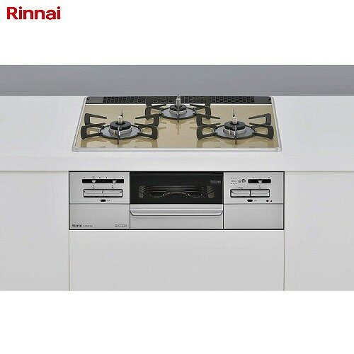 メーカーリンナイ(Rinnai)カラーパールクリスタル：ライトベージュ前面パネル：シルバーサイズ高さ 269mm×幅 596mm×奥行 537mm(トッププレート幅 589mm)詳細点火方式：連続放電点火式付属品単 1 形アルカリ乾電池(1...