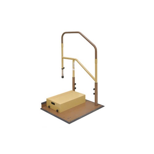 商品説明たよレールdan ハイタイプ 福祉用具 上がりかまちの昇降をあんぜんにサポートします。 手すり高さは使用される方にあわせて調整可能。 手すりは握りやすいφ34mm。水平部が長くて安心です。 ベースプレート表面にはすべり止め加工付です...