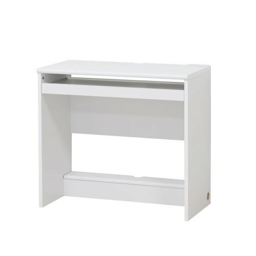 商品説明リモートワークも快適なフットレスト付、タップ収納にもなっており、配線もスッキリ収納できます。商品詳細色・柄 ホワイト 仕様 組立式 商品サイズ W80×D39×H71.5cm 商品重量 約14kg 材質 合成樹脂化粧繊維板 プリント...