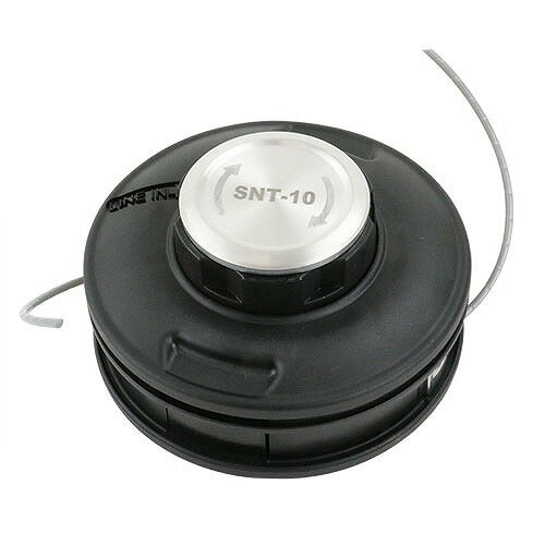 商品説明タップ部分が金属製、フリー仕様なので耐摩耗性が向上しました。 【用途】 草刈作業用。 【機能】 ●本体を回転させた状態で底面のボタンを叩くように押さえるだけで、コードの繰り出しが簡単に行なえます。 ●使用中に底面を地面で叩くだけでコ...