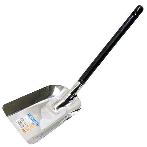 商品説明ステンレスだからサビに強いです。 【用途】 石炭や木炭の後始末、溝の清掃等。 【機能】 ●溝掃除・炭の後片づけ用です。 ●錆びにくいステンレス製です。 【仕様】 ●全長：約515mm。 ●スコップ部サイズ(約)：幅170×長さ200...