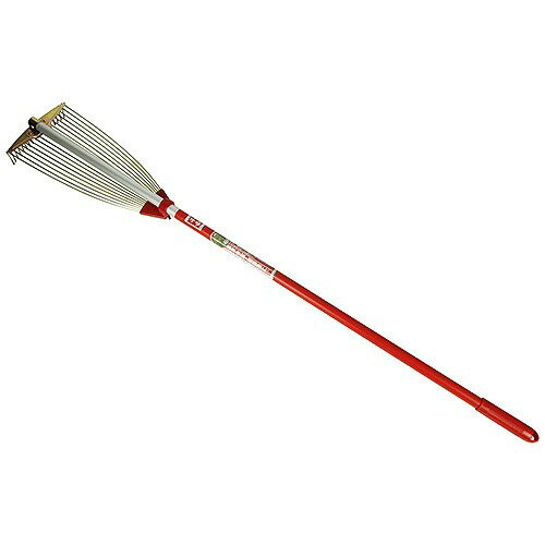 商品説明強力タイプで集草・落ち葉集めの効率がUPします。 【用途】 集草、清掃作業用。 【機能】 ●作業に合わせて、爪幅・長さが調整できる刃先幅調整機能付です。 ●作業が楽な軽量アルミパイプです。 ●しっかり集める太線、平爪の強力タイプです...