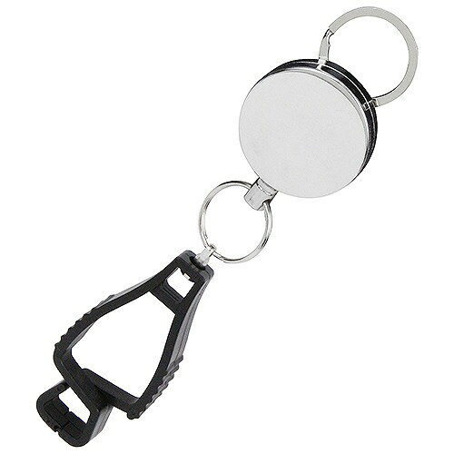 商品詳細手袋やタオルなど使わないときに挟み、腰回りに携帯できます。 【用途】 手袋・タオルなどの携帯。 【機能】 ●リール式で最大60cm伸縮可能です。 ●ベルトに引っ掛けられるクリップタイプです。 ●カラビナにかけられるリング付きです。 ...