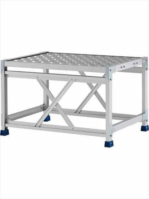 商品説明□工場・倉庫の効率化に最適な組立式作業台。 □補強フレームにより剛性をアップした事で安全な作業が行えます。 □多彩なオプションを使用する事で実用性、利便性が大幅にアップします。 □縞板天板により安心して昇降が行えます。 □最大使用質...