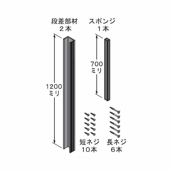 【送料について】■沖縄・その他離島は配送不可。大型商品に関しては、北海道は別途送料が発生いたします。ご注文確定時には加算されませんがご注文内容確認後、改めて訂正・ご連絡させて頂きますのでご注意くださいませ。川口技研　DK-24　壁段差解消材...