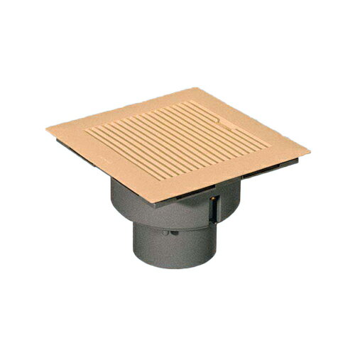 適用ダクト：Φ100mm埋込寸法：床基礎材　Φ160mm（断熱処理した時はΦ165mm）　　　　　フローリング材　208〜212mm角●フィルター付●厚さ3mmの薄形ルーバーで床にピッタリフィット●風量調節板付お願い●冷房用吹出しグリルとし...