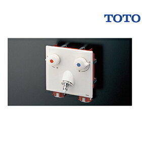 商品緊急止水弁付洗濯機用水栓「ピタットくん」　壁埋め込みタイプ(樹脂配管用)　TWAS20A1A水栓タイプ洗濯機用壁付2ハンドル混合水栓(緊急止水)(対応壁厚み:9.5、12.5)機能逆流防止弁付きホース抜け時に瞬時に水を止める緊急止水弁付...