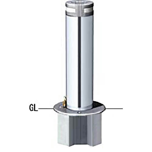 メーカーサンポール(SUNPOLE)商品名リフター 軽操作上下式車止め　φ165.2(t3.0)×H650mm品番LA-17EKC-E商品説明操作性と機能性を追求した、地中に収納できる保守管理の楽な車止めです。使用用途に合わせて、支柱サイズ...