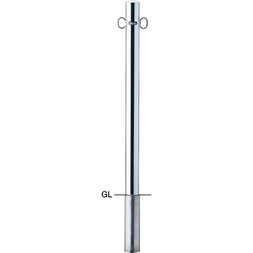 メーカーサンポール(SUNPOLE)商品名ピラー 車止め　φ60.5(t1.5)×H850mm品番PA-7S-F11商品説明直線的なラインが街にリズムを生み出す、スタンダードタイプの車止めです。用途・使用場所での使い分けに対応するため、パイ...