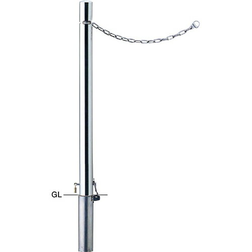 メーカーサンポール(SUNPOLE)商品名ピラー 車止め 交換用本体のみ　φ60.5(t1.5)×H850mm品番PA-7SKCHONTAI商品説明直線的なラインが街にリズムを生み出す、スタンダードタイプの車止めです。用途・使用場所での使い...