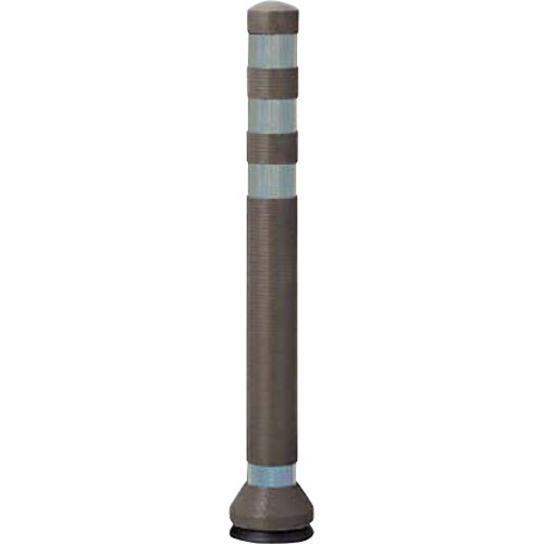 メーカーサンポール(SUNPOLE)商品名リサイクルゴムボラード　φ80×H825mm品番RC-80(KC)商品説明タイプ/リサイクルゴムボラード 仕様/固定式,反射テープ付 材質/リサイクルゴム 仕上げ/カラー再帰反射塗装ダークブラウン ...