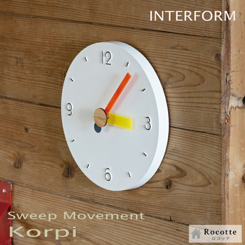 ■ サイズ／仕様 ムーブメント 連続秒針（スイープ） 電源 単三電池 1本（別売） 材質 ポリレジン、アクリル、木 サイズ φ27×D2.5cm（約） 重量 約0.7kg 付属品 取扱説明書、保証書、壁掛け用木ネジ ブランド/メーカー イン...