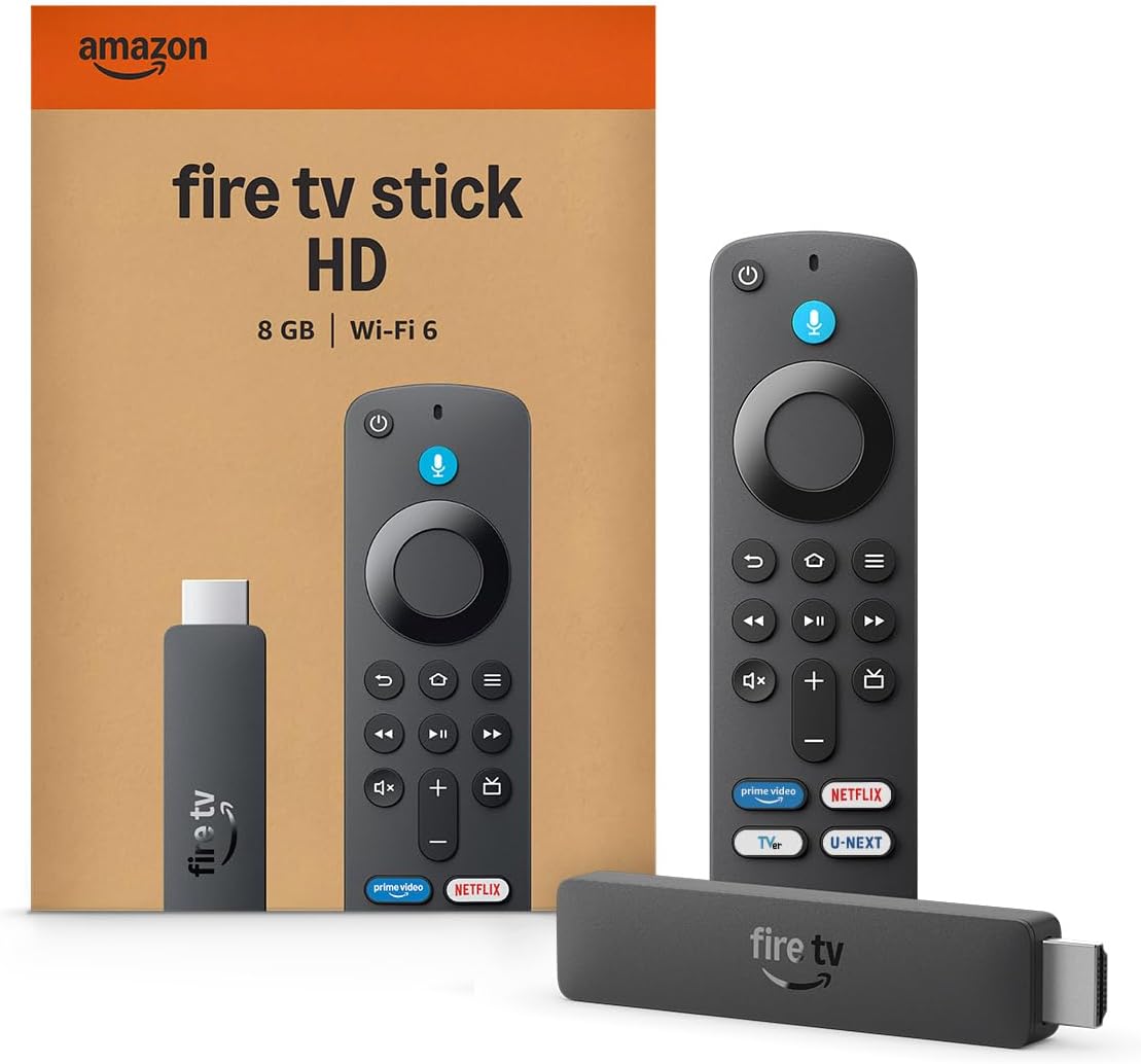 この商品は Amazon Fire TV Stick HD | 手軽にストリーミングをはじめよう | ストリーミングメディアプレイヤー TVer/YouTubeボタン付 配送種別：MR ポイント全国一律送料無料 商品説明 【世界で最も人気の...