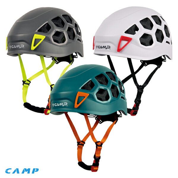 軽量で快適なクライミング及び登山用ヘルメットです。 ハードシェルとインモールド構造の利点を備えたハイブリッド構造で成型インナー構造はEPPメイン構造とEPSトップを組み合わせ全方位の保護を提供します。 18個の通気孔は抜群の快適性と通気性を...