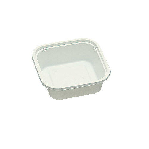 ■1枚あたり12.08円■少量・コンパクトなメニューに対応した耐熱弁当容器です。■原材料の一部に、環境に配慮した植物（サトウキビ）由来のプラスチックを使用しています。■電子レンジに対応しています。■別売の蓋もございます。 サイズ（外寸） 縦...