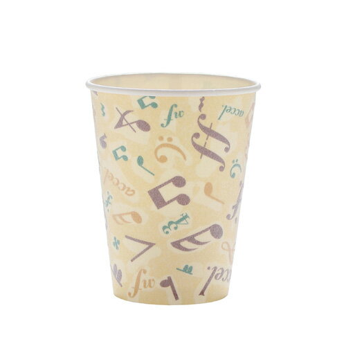 ■1個あたり17.82円■こちらの紙コップは、HOT＆COLDどちらにもご使用頂けます。■紙コップの表面に熱を伝えにくい、特殊な発泡コーティングを施しておりますのでホットドリンクに最適です。■飽きのこない落ち着いたデザインの断熱紙コップです...