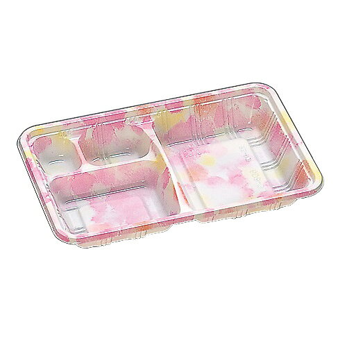 ■1セットあたり28.47円■行楽やイベントなどのシーンで活躍する定番の弁当容器です。■ご飯やおかずを分けて盛り付けられる、使い勝手の良い仕切りがあります。■本体とフタのセット販売です。