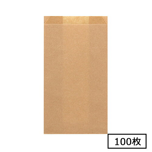 ■1枚あたり11.55円■有機フッ素化合物（PFAS）を使用しない、フッ素フリーの耐油紙袋です。■耐油性がありますので、フライドポテトやドーナツなど油分を含む食品の包装に幅広く対応できます。■中身が入れやすい横マチ付きの袋です。 サイズ 幅...