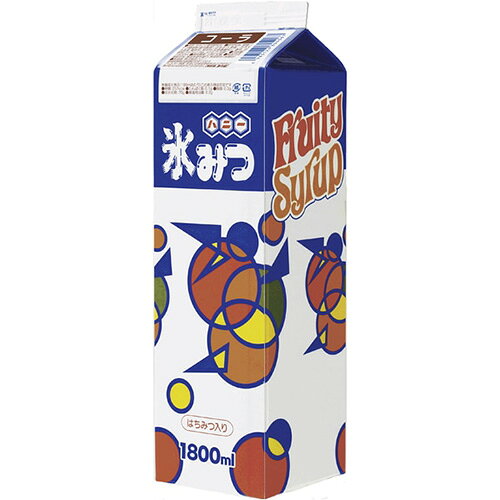 ■そのまま使えるストレートタイプのかき氷シロップです。（糖度48～55度)■「はちみつ」独特のコクと甘みで深みのある味わいのシロップです。■コーラのシュワッと感は夏にピッタリ。 原材料 果糖ブドウ糖液糖（国内製造）、はちみつ、食塩／カラメル...