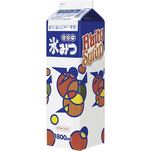 ■そのまま使えるストレートタイプのかき氷シロップです。（糖度48～55度)■「はちみつ」独特のコクと甘みで深みのある味わいのシロップです。■常夏のハワイの海を思わせる色です。 原材料 果糖ブドウ糖液糖（国内製造）、はちみつ、食塩／酸味料、香...