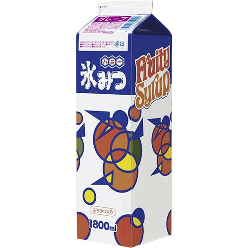 ■そのまま使えるストレートタイプのかき氷シロップです。（糖度48～55度) ■「はちみつ」独特のコクと甘みで深みのある味わいのシロップです。■お子様に人気があるグレープ風味です。 原材料 果糖ブドウ糖液糖（国内製造）、はちみつ、食塩／酸味料...