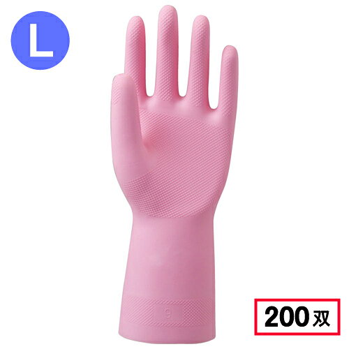 ■1双あたり141.4円■しなやかな天然ゴム製なので女性の手にもフィットして使いやすい手袋です。■使いやすい独自のスベリ止め模様が、食器等を洗う際のスベリ止め効果抜群です。■ゴムの臭いが少ないため、快適にご使用いただけます。■手袋の内面は植...