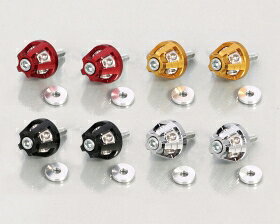 【品名】 ユニオンバーエンドキャップ 【品番】 506-1300250 【仕様】 タイプ：ブラックアルマイト 【説明】 ハンドル周りの保護とドレスアップに。 ドレスアップ性がアップした2ピース構造のバーエンドキャップです。 適合：モンキー1...