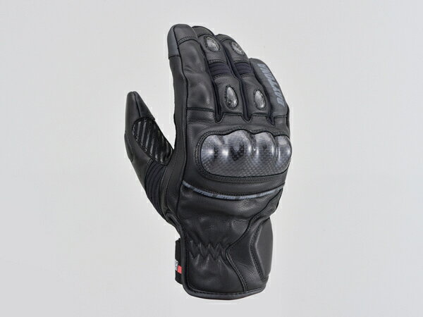【品名】 HBG-058 AWスポーツショートグローブ ブラック 【品番】 22158 【特徴】 各所にプロテクターを装備し、多面に本革を使用することで安全性を確保したスポーティなグローブ。ショート丈でツーリングに最適なモデル。ナックルプロ...