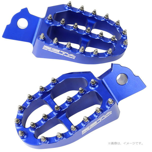 【品名】 ZETA (ジータ) アルミフットペグ BLU WR250W/X 【品番】 ZE93-1663 【特徴・仕様】 ※商品の特徴・仕様・適合に関しては、メーカーホームページやカタログを参考の上お選びください。 【HP】 メーカー：ダー...