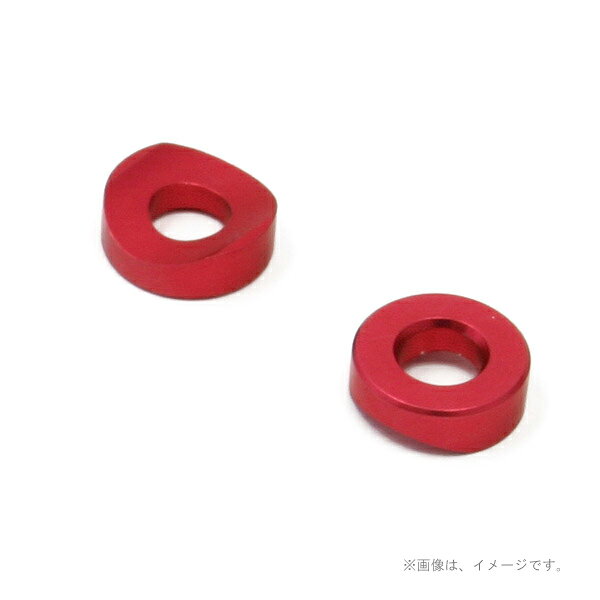 【品名】 アルミリムロックスペーサー 【品番】 D58-01-106 【特徴】 リムの曲面に合わせたビードストッパー専用スペーサー。ビードストッパー標準のスプリングワッシャーに比べ、面で固定するため確実な締め付けが可能。カラーアルマイト仕上...