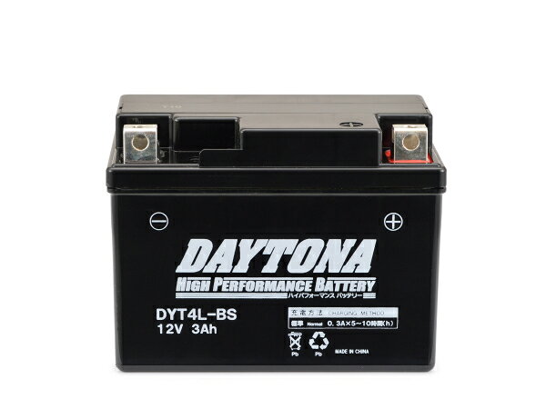 【品名】 ハイパフォーマンスバッテリー【DYT4L-BS】　　MFタイプ 【品番】 92873 【特徴・仕様】 ■メンテナンスフリー（MF）バッテリー 瞬間放電能力も高く、充電時間も短くなった、高性能バッテリー。 電解液が注入済みのため、開...