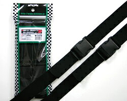 【品名】 積載ベルト・差込みタイプ2P ●2本入り　38×2000mm 【仕様】 品番：KY45 　 材質：ベルト部／ポリプロピレン バックル部／ポリアセタール サイズ：38×2000mm 【特徴】 ●引っ張りに強いPPベルト●カチッと簡単...