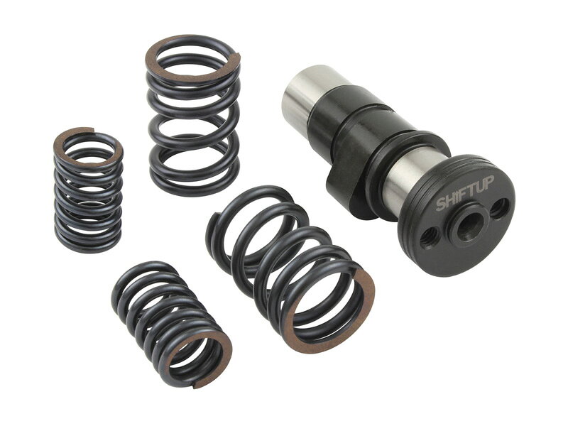 【品名】 ハイレンジカムシャフトセット 【品番】 200520-10 【特徴】 APE50/100・XR50/100・NSF100用 ハイレンジカムシャフト　＆　ハイレンジバルブスプリング　のセット　になります。 ◆シフトアップ　80cc/...