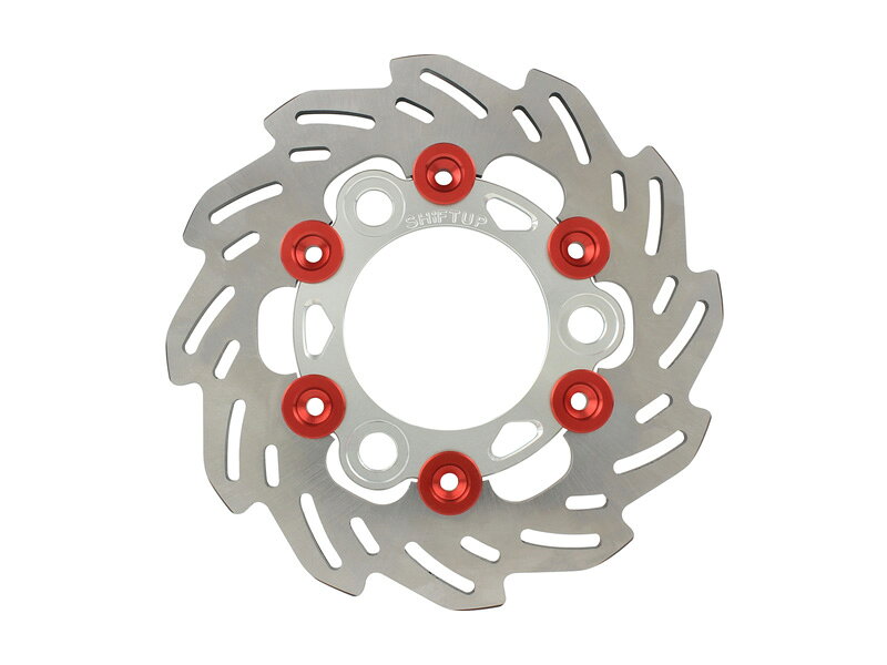 【品名】 ウェーブフローティングディスクローター160mm 【品番】 201250-03 【特徴】 ウェーブフローティングディスクローター160mm NSF100 | NSR-mini | XR50モタード | XR100モタード | AP...