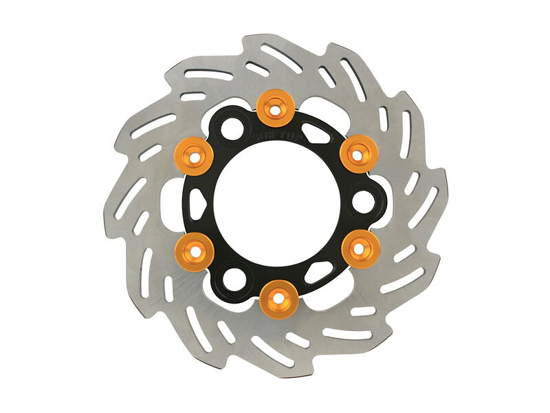 【品名】 ウェーブフローティングディスクローター160mm 【品番】 201254-06 【特徴】 ウェーブフローティングディスクローター160mm NSF100 | NSR-mini | XR50モタード | XR100モタード | AP...