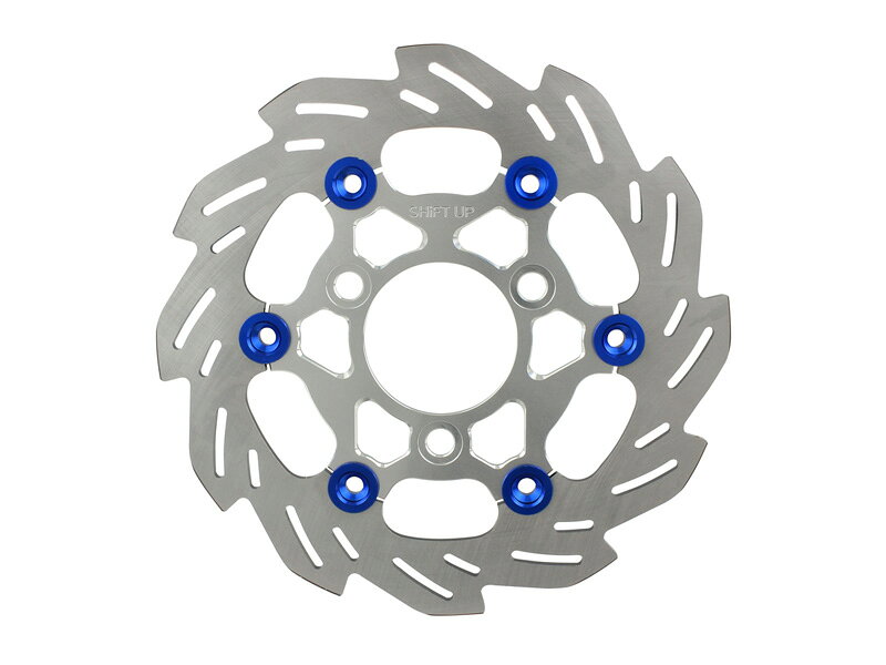 【品名】 ウェーブフローティングディスクローター220mm 【品番】 202051-33 【特徴】 ウェーブフローティングディスクローター220mm NSF100 | NSR-mini | XR50モタード | XR100モタード | AP...