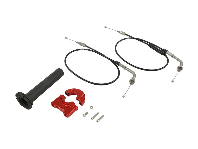【品名】 ハイスロットルキット 【品番】 280678-02 【特徴】 新型のコンパクトボディを採用したボディ分割式のハイスロットルキットです。 純正スロットルボディ対応のワイヤーとセットでご使用頂けます。 アクセルワイヤーはスウェージング...