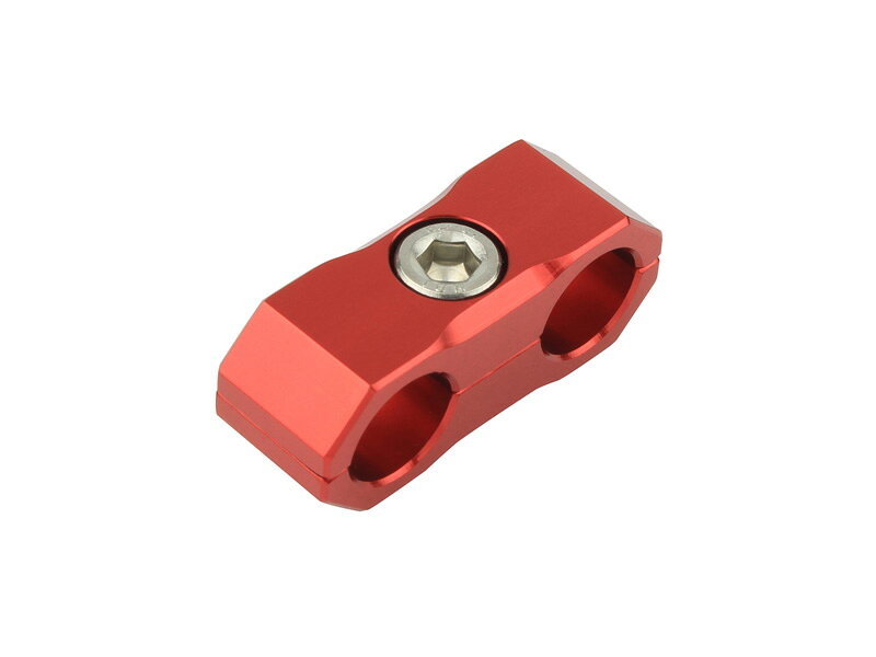 【品名】 EARL’S＃4　ホースセパレーター 【品番】 950011-02 【特徴】 アルミ削り出しのホースセパレーター ◆EARL'S　＃4ホース用/外径11mm対応 ◆内径6mm/外径12.5mm耐油ゴムホース対応 ◆アルミ削り出し／...