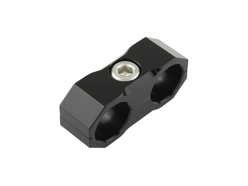 【品名】 EARL'S＃6/ホースセパレーター 【品番】 950012-06 【特徴】 アルミ削り出しのホースセパレーター ◆EARL'S　＃6ホース用/外径14mm対応 ◆内径8mm/外径14mm耐油ゴムホース対応 ◆アルミ削り出し／アル...