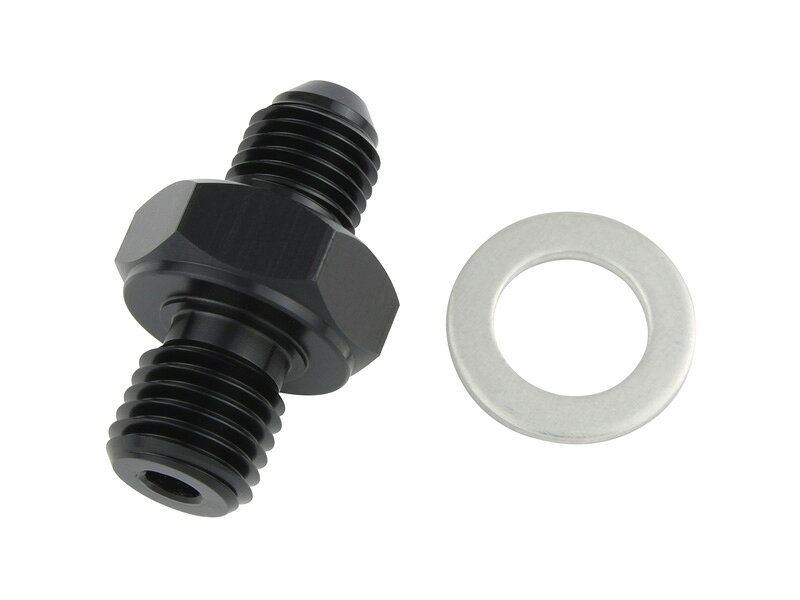 【品名】 ＃4　ホースアダプター　M12 P-1.5　 【品番】 950061-06 【特徴】 オイルクーラーフィッティング ◆EARL’S＃4対応 ホースアダプター ◆M12xP-1.5　M12-t1.5ガスケット1枚付属 ◆アルミ削り出...