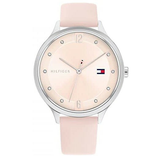 商品詳細 ブランドTOMMY HILFIGER 商品番号1782429 素材ステンレス・レザー ムーブメントクォーツ式 防水日常生活防水 カラーピンク 付属品専用BOX・説明書弊社販売証明書 サイズ約38mm★アメリカの人気カジュアルブラン...