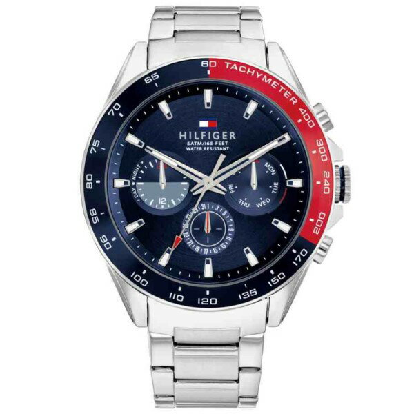 商品詳細 ブランドTOMMY HILFIGER 商品番号1791968 素材ステンレス ムーブメントクォーツ式 防水日常生活防水 カラーブルー・レッド 付属品専用BOX・保証書弊社販売証明書 ★アメリカの人気カジュアルブランド★世界中の若者...