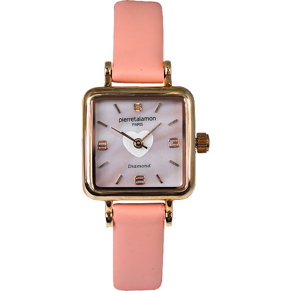 サイズ (約)H22×W22×D7.3mm (ラグ、リューズを除く)、重さ(約)15g、腕回り最大(約)18cm、腕回り最小（約）12.5cm、ベルト幅ラグ付近(約)10mm、ベルト幅バックル付近（約）10mm 素材 ステンレス(ケース)、...