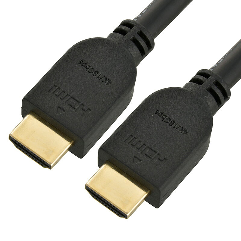 【 特 長 】 ● プレミアムHDMIケーブル規格認証済のHIGH SPEED HDMIケーブルです。 4K60P・4KHDR対応、18Gbps高速伝送対応 ● 高精細デジタル映像信号、及び、高音質デジタル音声信号伝送可能 ● オーディオリ...