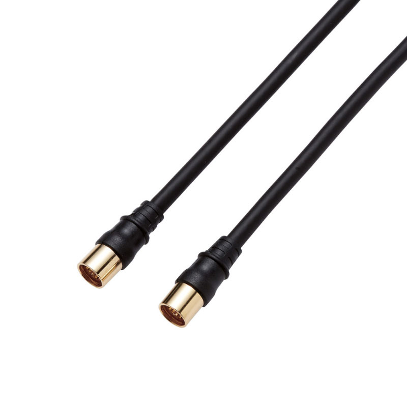【 特 長 】 ● 新4K8K衛星放送（3224MHz）対応製品です。 ● アンテナ（CATV）で受信したテレビ信号をテレビやレコーダーに伝送するケーブルです。 ● シールドプラグ付4Cケーブル ● JEITA HSマーク認証済み。 ● カ...
