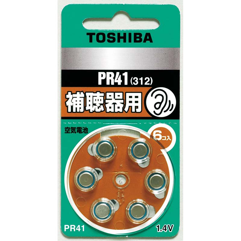 【 特 徴 】 ● 補聴器用空気電池 ● 常時使う補聴器用の電池だから、「ひとクラス上の長持ちハイパワー」がうれしい 【 仕 様 】 ■ 公称電圧：1.4V ■ 外形寸法：7.9×3.6mm ■ 質量：0.58g ■ 入数：6個