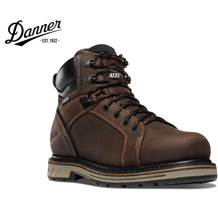 ★Danner ダナー★Steel Yard 6" Brown Hot ST 1936 年、Charles Danner は太平洋岸北西部に移り住み、ブーツ ロガーを製造しました。業界が成長するにつれて、より用途の広い靴の選択肢が必要になり...