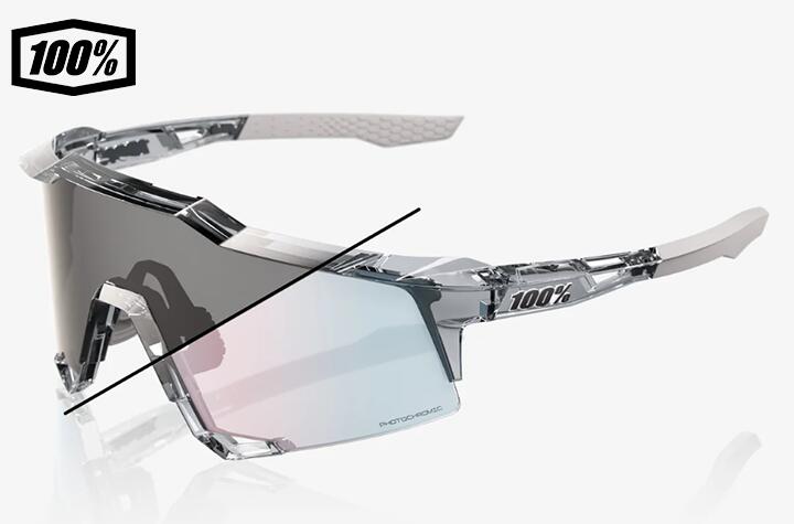 ★ワンハンドレットパーセント 100％★ SPEEDCRAFT® 日差しの強いトレイルや影の多い不安定な環境でも、ROSE GOLD MIRROR PHOTOCHROMICレンズが最適な視界を提供します。どこへ冒険に出かけても、100％ R...