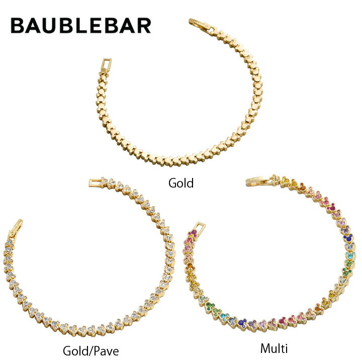 ★BaubleBar バウブルバー★ ・サイズ：Sサイズ（内周 15.621cm）、Mサイズ（内周 17.145cm）、Lサイズ（内周 18.161cm） ・星に願いを込めるとき、本当に欲しいのはこのブレスレットです。 ・ミッキーマウス デ...